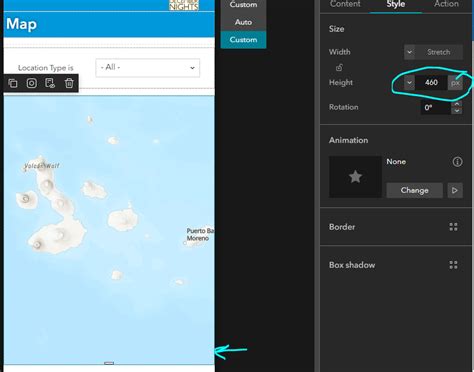 how do i move the locate map button on mobile view esri community