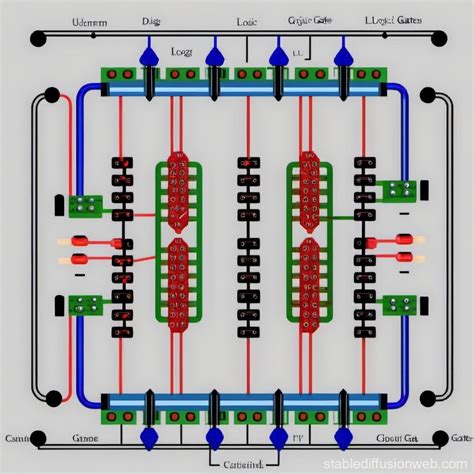 Logic Gates Foundation of Digital Systems Stable Diffusion en línea