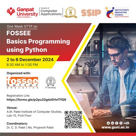 Fossee Basic Programming Using Python Guni