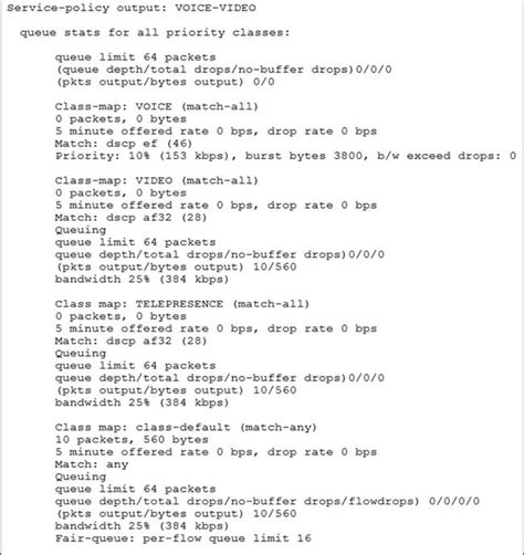 What Is The Correct Value To Use For The Dscp For Telepresence Calls Cisco Callmanager Service