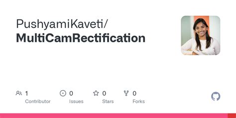 Github Pushyamikaveti Multicamrectification