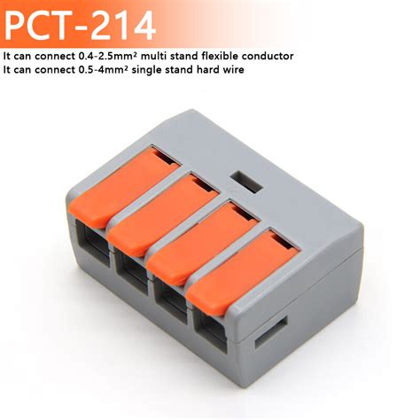 1030100pcs 푸시 인 전선 커넥터 터미널 블록 케이블 연결용 범용 고속 배선 케이블 커넥터 전기 장비 및 소모품