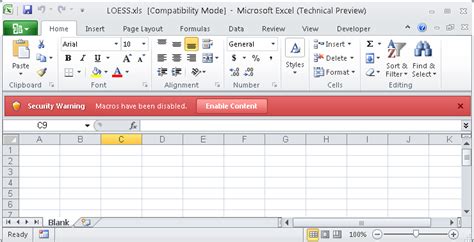 improved macro security warning in excel 2010 peltier tech blog