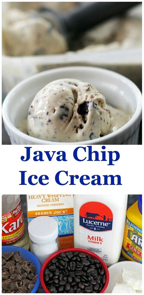Java Chunk Ice Cream Recipe