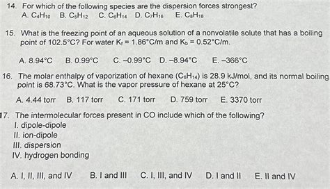 Solved Answer Each Of The Following Question On The Picture Chegg