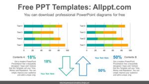 Stacked Bar Chart Compare PowerPoint Diagram Powerpoint And Google Slides Saveslides Templates