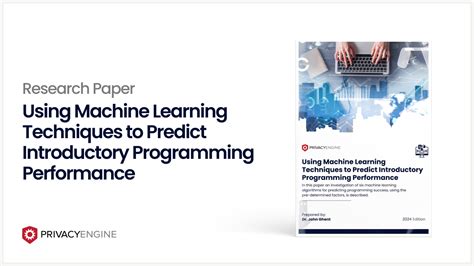 machine learning techniques predict programming performance