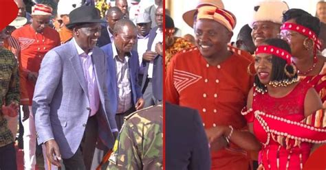 William Ruto Joins Mps Eric Wamumbi Betty Maina In Dance During