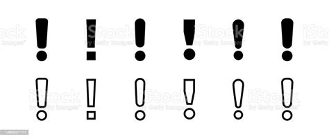 느낌표 아이콘입니다 주의 기호입니다 검은색 주의 아이콘입니다 경고 표시 벡터 기호입니다 10 Eps 느낌표에 대한 스톡 벡터 아트 및 기타 이미지 Istock
