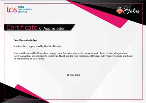 Shivanshu Dubey On Linkedin I Wanted To Express My Heartfelt Gratitude To Tata Consultancy