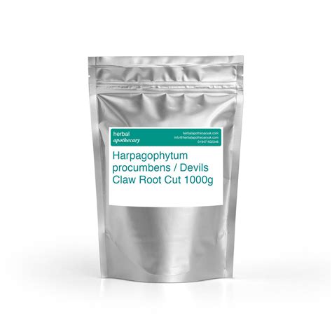 Harpagophytum Procumbens Devils Claw Root Cut 1000g — Herbal