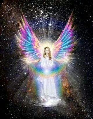Angels Light In Nature Sun Shining Through Angel Wings Priere
