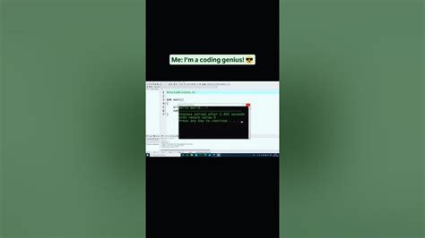 Pov When Your First Program Runs Successfully Programming Coding