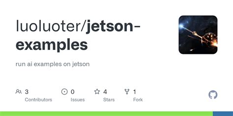 GitHub Luoluoter Jetson Examples Run Ai Examples On Jetson