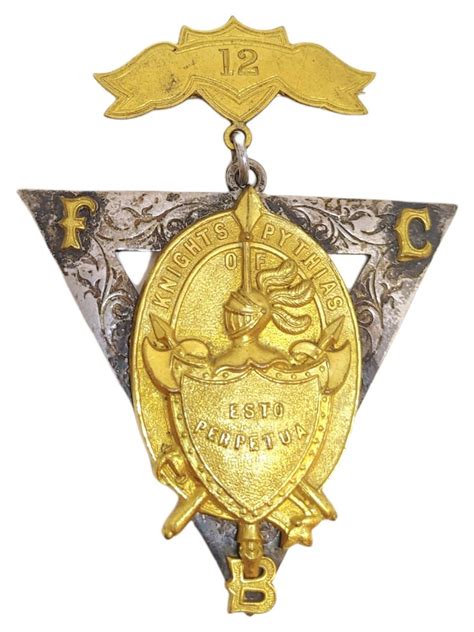 Knights Of Pythias Logo Knights Of Pythias Fcb Fraternal Knight Pin