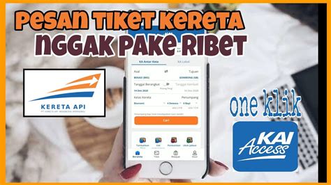Tiket Kereta Api Online Mudah Cepat Dan Praktis