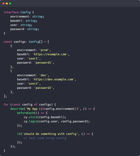 Оптимизация автотестов Cypress с помощью циклов Javascript Хабр