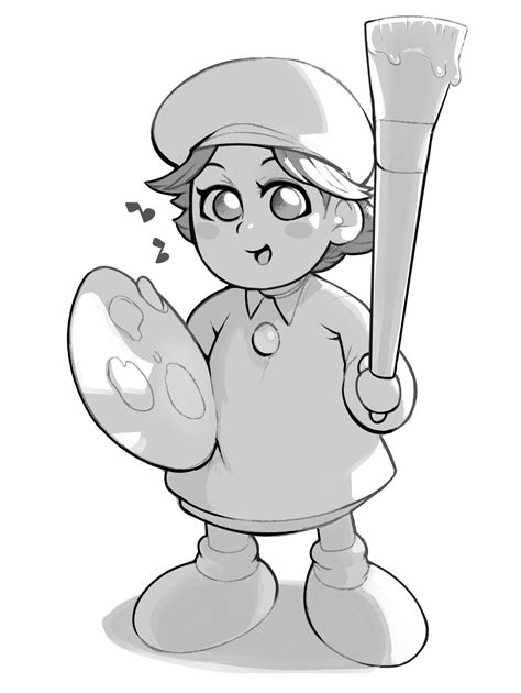 Adeleine Kirby Drawn By Krekkov Danbooru