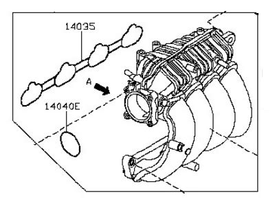 Genuine Nissan Sentra Intake Manifold