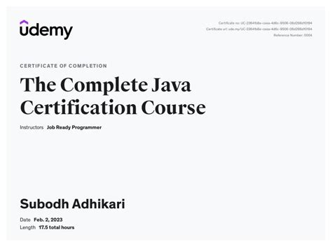 Completed The Complete Java Course On Udemy Subodh Adhikari Posted On The Topic Linkedin