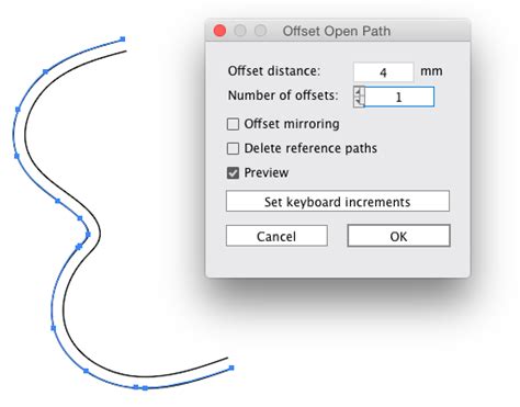 Solved Update On Offset Path On Open Path That Only Goes Adobe