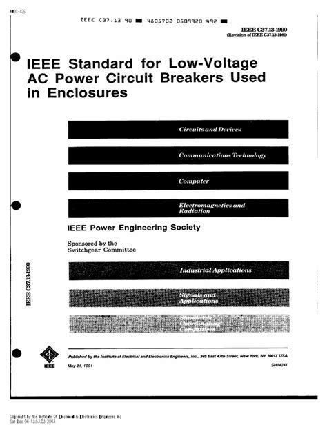 Ieee C37 13 Pdf