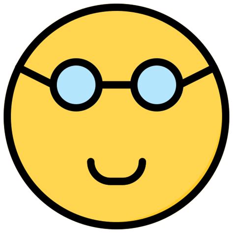 Nerd Generic Outline Color Icon