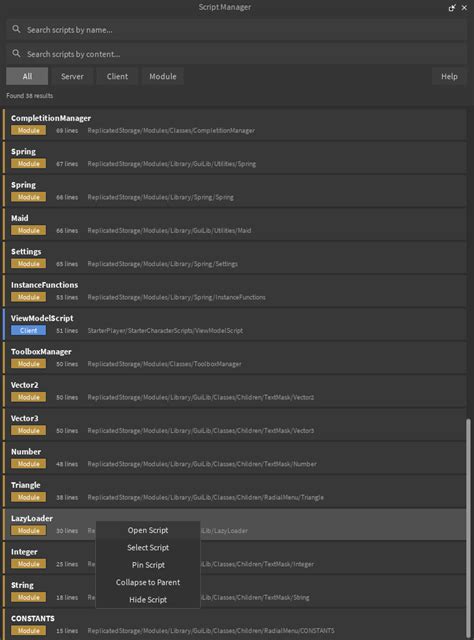 A File Manager For Scripts Script Manager V3 Categories