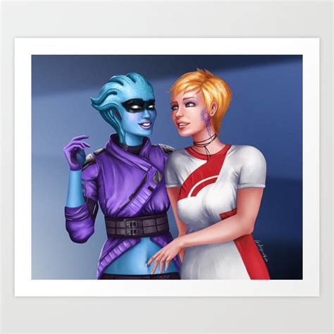 Alien Couple Belly Button Art Print By Ladykraken Society6