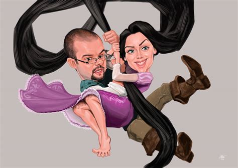 Brunette Rapunzel By Iancuavram On Deviantart