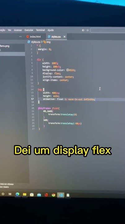 Como Fazer O Efeito Imagem Flutuando Com Html E Css Programador 2023 Youtube