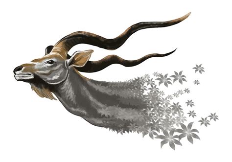 Whimsical Kudu Vector 125392 Vector Art At Vecteezy