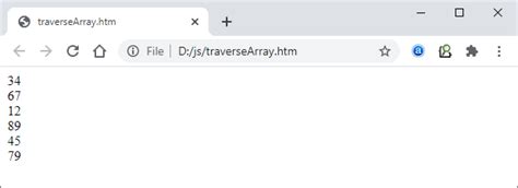 Traverse Array Object Using Javascript Tpoint Tech