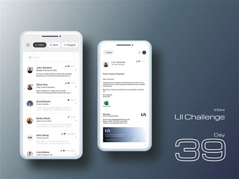 Inbox Ui Designs Themes Templates And Downloadable Graphic Elements On Dribbble