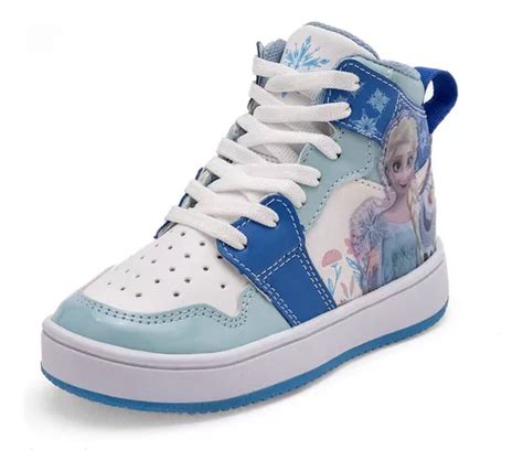 Tenis Niña Frozen 3918 Blanco Azul 120 974 Mercadolibre
