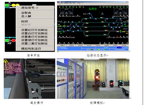 全电子计算机联锁系统仿真实验 轨道交通信息与控制虚拟仿真实验教学中心