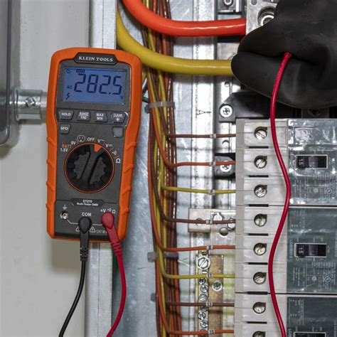 Klein Tools Digital Multi Tester Dmm With Receptacle Tester Et270 Acme Tools