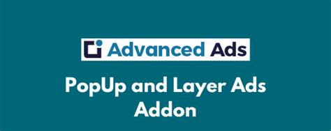 Advanced Ads Popup And Layer Ads Addon Wp Nova