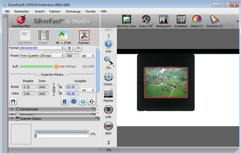 Ausf Hrlicher Test Epson Perfection V Photo Beurteilung Der Bildqualit T Und Scangeschwindigkeit