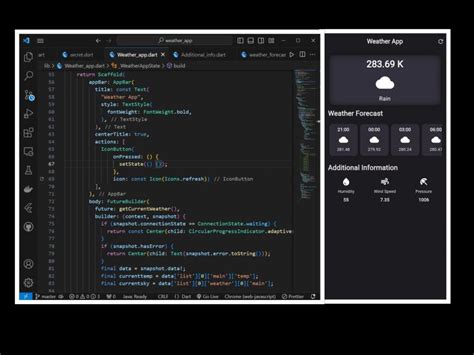 Flutter Weather Weatherapp Forecast Restapi Openmapweather