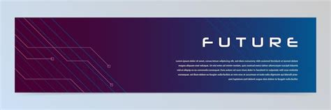 Premium Vector Modern Abstract Linkedin Banner Template