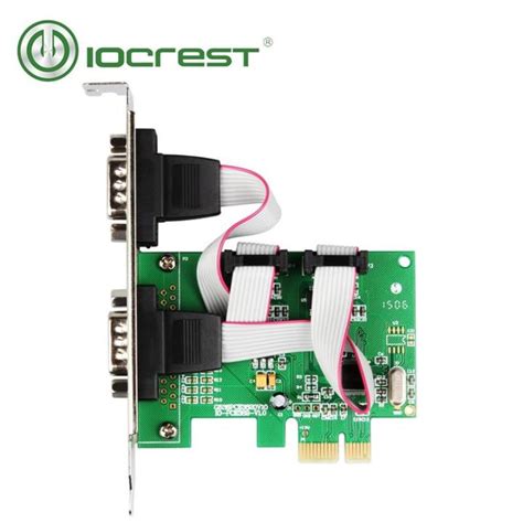 PCI Express Ports Serial Rs Com Db Controller Card PCI E X Dual Port I O Adapter