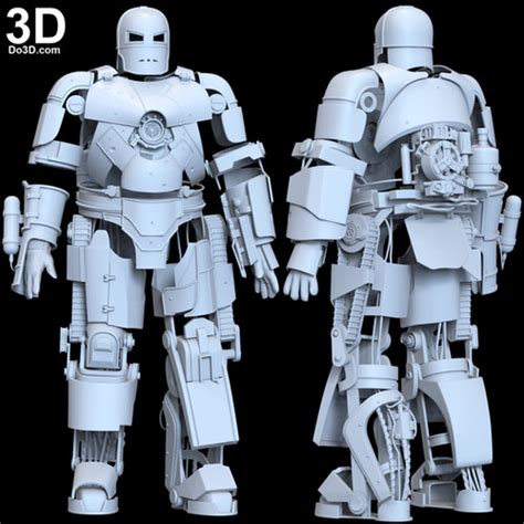 Iron Man Mark 1 Blueprint