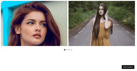 React Carousel Indicator Examples Codesandbox