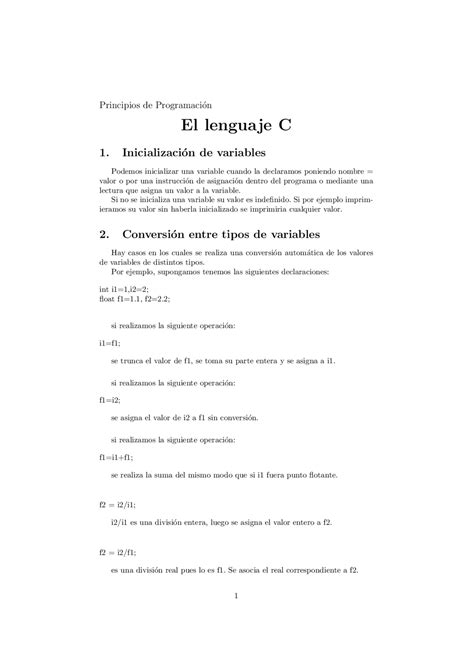 Ejercicios Operadores Ejercicios De Programación C Docsity