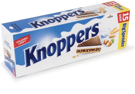 Knoppers Wafelki Z Kremem Big Pack 15szt. 375g - Ceny i opinie - Ceneo.pl