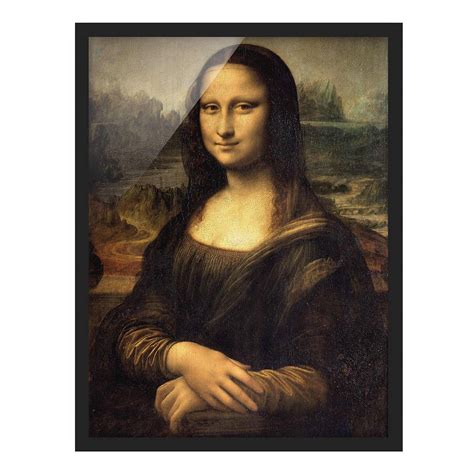 Poster Con Cornice Da Vinci Monna Lisa Acquista Online Home24