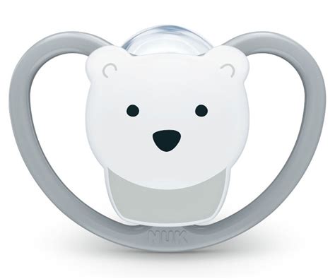 Бебешка силиконова залъгалка Nuk Space 0-6м., асортимент | КОМСЕД