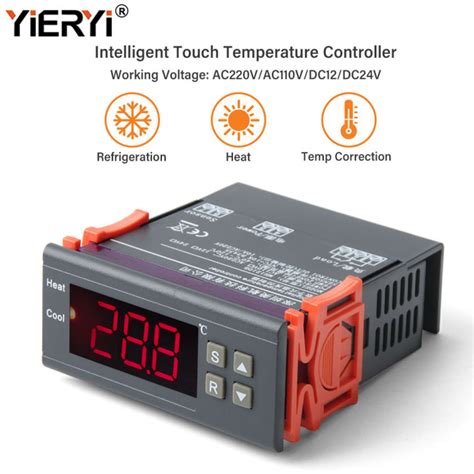 Yieryi Temperature Controller Thermostat Digital Temperature Switch Controller For Freezer
