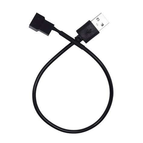 Usb 5v до Molex 4 Pin Pc шасі Cpu Fan Sleeved адаптер живлення C